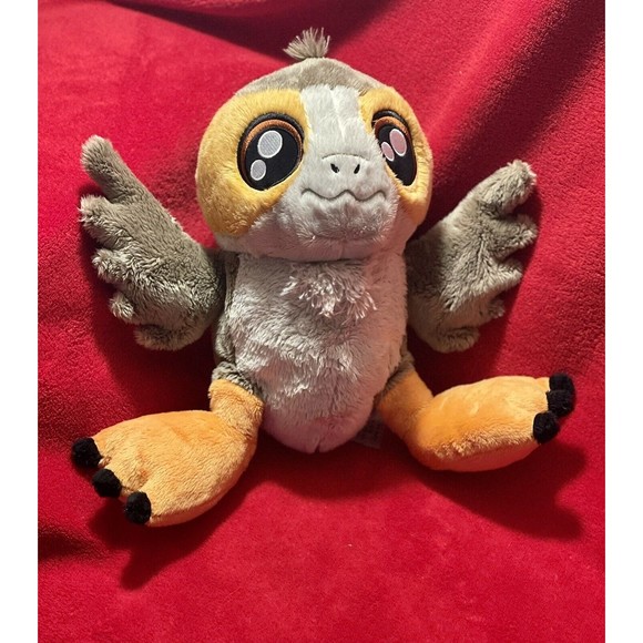 Disney | Toys | Disney Parks Big Feet Star Wars Porg Sitting Down Plush ...